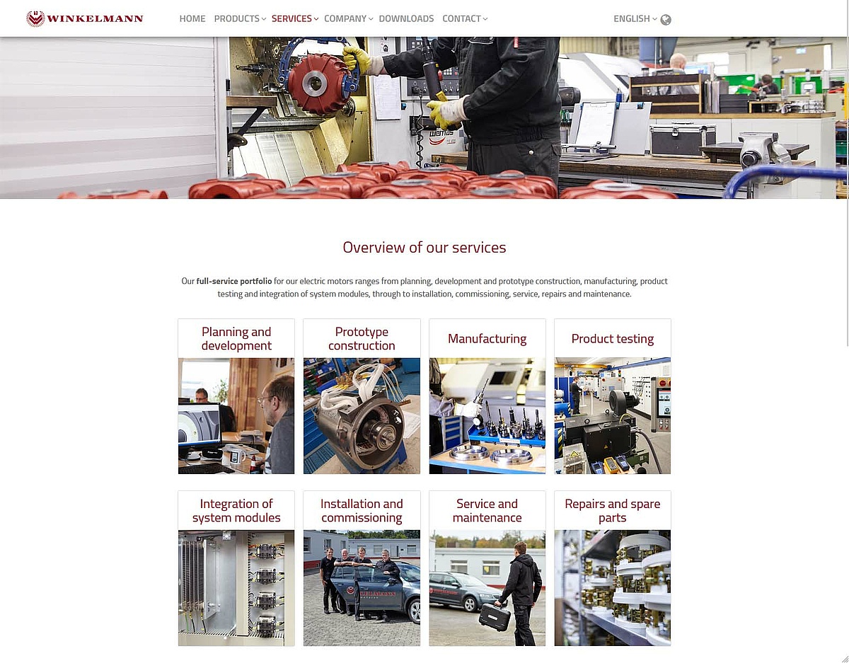 Winkelmann - Welcome to our new website